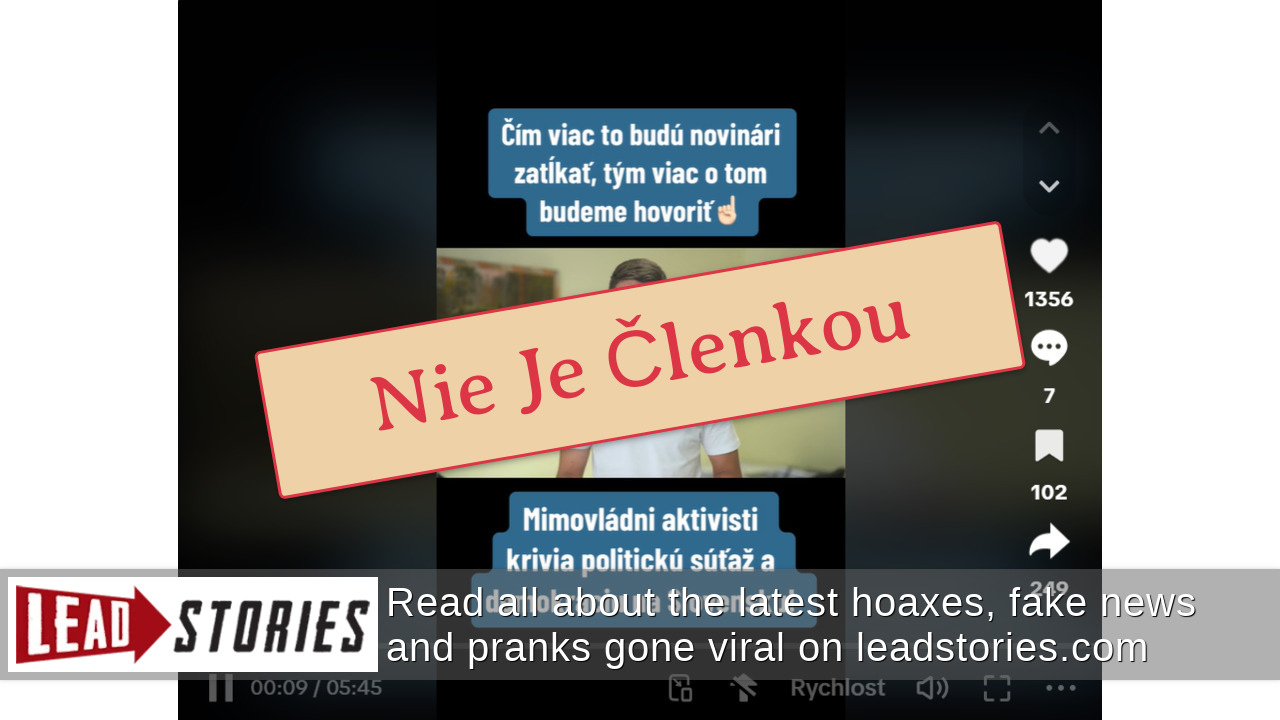 Fact Check: Tento obrázok NEDOKAZUJE, že slovenská politička Lucia ...